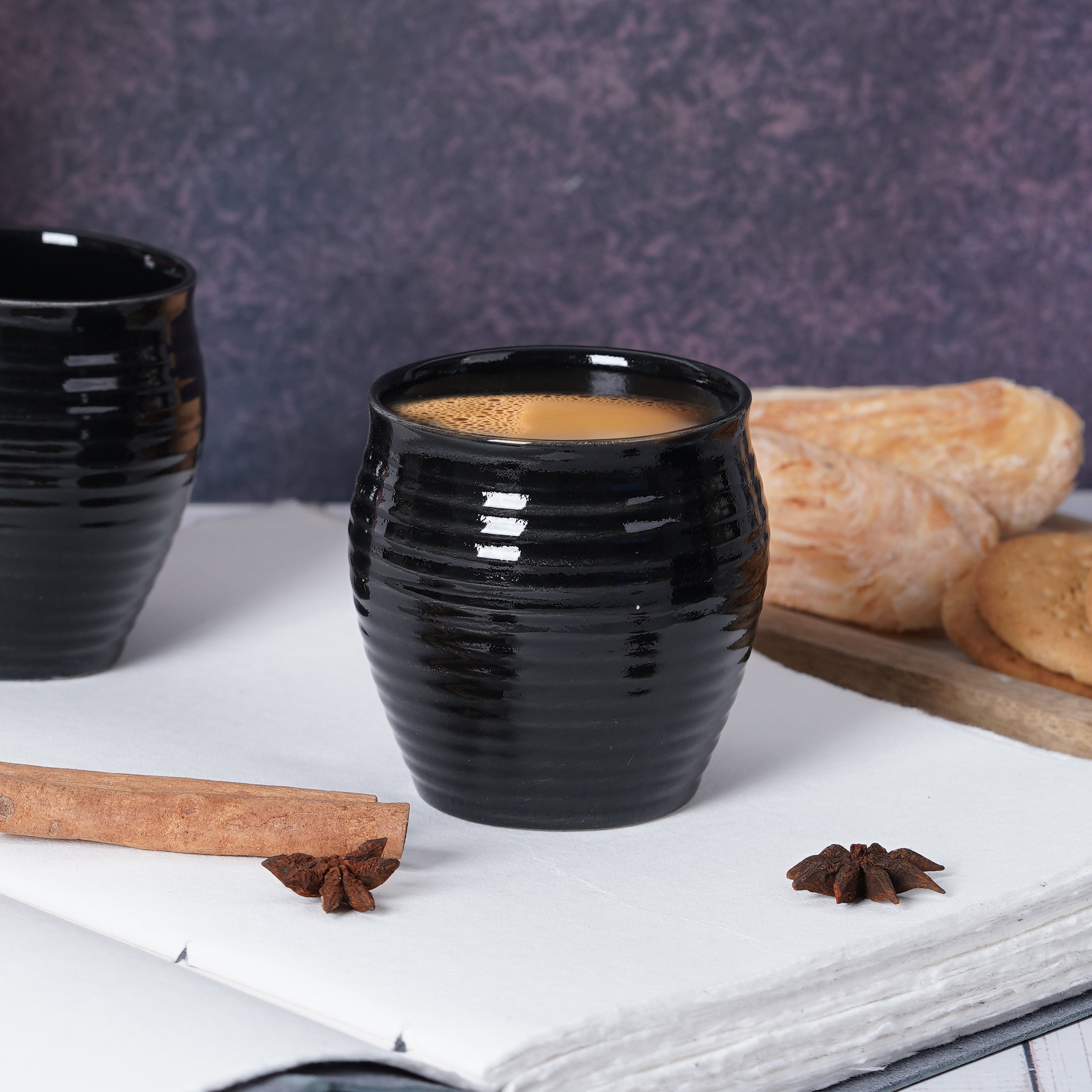 Buy Ceramic Kulhad Cup Sets Online at Best Price – Dandy Lines by DATA