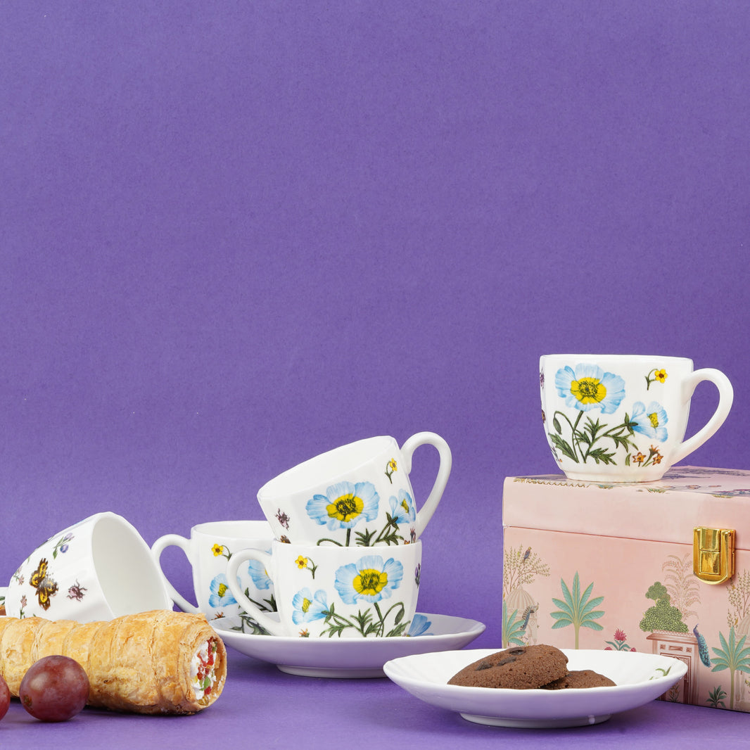 Buy Cup and Saucer Set Online @ Best Price – Dandy Lines by DATA