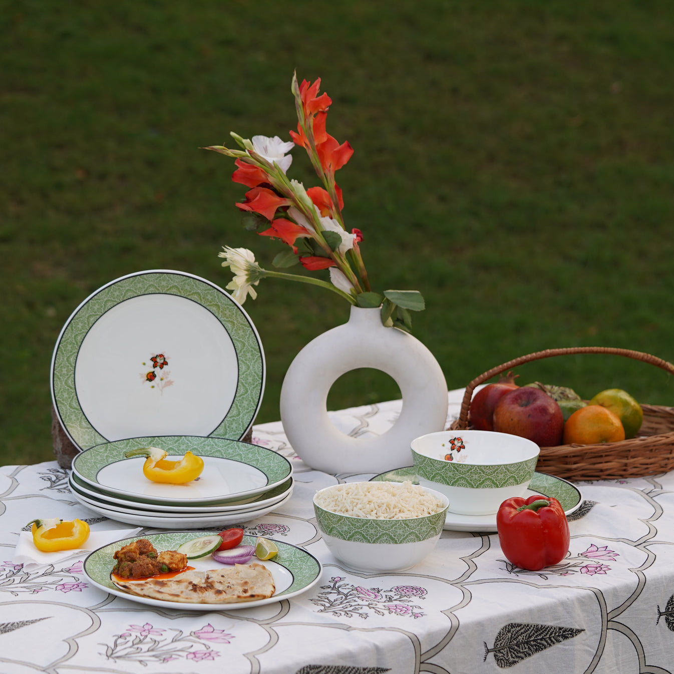 Buy Fancy Dinner Sets Online in India-dandy lines – Dandy Lines by DATA